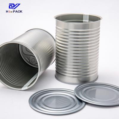 China Food Safety Milk Powder Tinplate Can Round Metal Tin Can 800 Gram With Aluminum Foil for sale