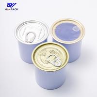 China 230ml Personalised Medicine Tin D65X73mm Silver Medicine Tin for sale