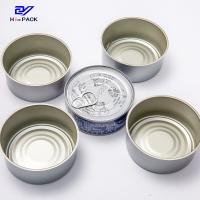 China Silver 180ml food Tins D83x38mm Antique food Tin Customized Child Resistant Tins for sale