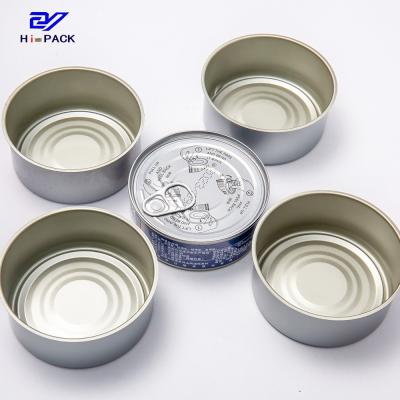 China Silver 180ml food Tins D83x38mm Antique food Tin Customized Child Resistant Tins for sale