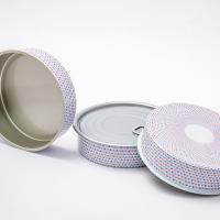 China Round Tuna Can Packaging With Easy Open Lid And With Food Grade Inner Coating for sale