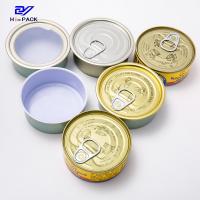 China D73x30mm Small Round Metal Containers 100ml Tall Round Tin Containers for sale