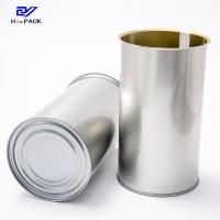 China Tinplate Tall Tin Container 520ml Empty Catering Tins D73x131mm for sale
