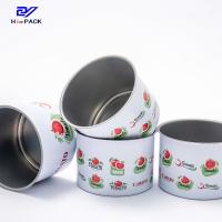 China Easy Open Food Storage Tuna Can Food Grade Food Packaging Tins for sale