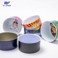 China 150 Gram Metal Two Piece Empty Sardine / Tuna Tin Cans With Easy Open Lid for sale