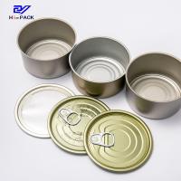 China Metal Can Tuna Can Packed With Tuna , Beef , Meat for sale