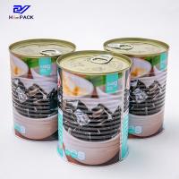 China Nuts Round Tin Packaging 800g Round Tin Boxes With Lids for sale