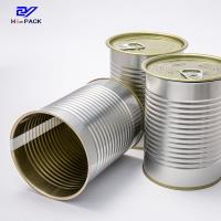 China Nuts Round Tin Packaging 800g Round Tin Boxes With Lids for sale