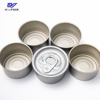 China Full Open Lid Metal Packaging Tins Round EOE Personalized Tin Containers for sale