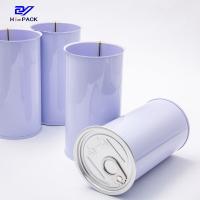 China 400g 500g 800g 1000g Metal Drink Can Purple Tin Plate Packaging for sale