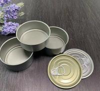 China 200G Empty Catering Tins Empty Sweet Tin Box Pet Food Packing Metal Tin Can for sale