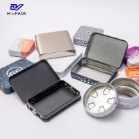 China Prevent Children Rectangular Storage Tins Weed Packaging Design for sale