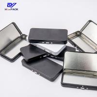 China Prevent Children Rectangular Storage Tins Weed Packaging Design for sale