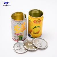 China Printing 310ml Tin Cans For Fruits / Candy / Nuts / Bean / Coffee for sale