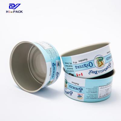 China Tomato Tuna Can Packaging 0.19mm Thickness Food Tin Containers for sale