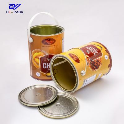 China 5000ml Printed Food Bucket Packaging Hygienic Sterilization 20L Metal Pail for sale
