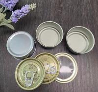 China Round Shape Small Tinplate Empty Can For Dog Food, Cat Food Or Other Animals Food Packaging for sale