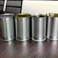 China Food Safety 900ml Gram Milk Powder Tinplate Storage Can , Round Metal Tin Can With Aluminum Foil For Milk Powder for sale