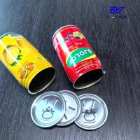 China 310ml , 250ml Metal Can Beverage Tin Can Packed For Juice , Orange for sale