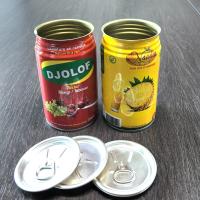 China Metal Can Beverage Tin Can Packed For 310ml , 250ml Juice Or Orange for sale