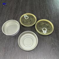 China D99x27mm Plain Empty Metal Tin Can With Easy Open Lid , Round Tin Can For Fish / Soup / Beef / Mussel / Pineapples / Tomato Paste Packaging for sale
