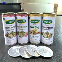 China D53x113mm Tinplate Beverage Tin Can Packed For Many Kinds Of Fruit Juice for sale