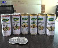 China Tinplate Beverage Tin Can Packed For Different Volume Of Juice for sale