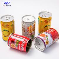 China Customized Fruit Tin Can D53*133mm D53*145mm D53*163mm D65*113mm 250ml 280ml 310ml 330ml ISO9001 SGS for sale