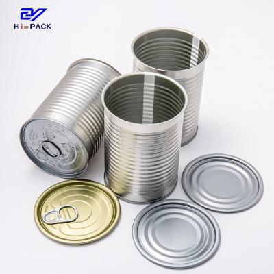 China Food Grade Sauce Tin Can for Pet Food Packaging with BPA Free and Easy Open Lid for sale