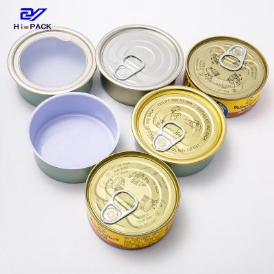 China Customizable Packages Of Weed, Medicine Empty Tin Cans With Easy Open Lid (D) for sale