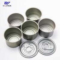 China Customizable Beef Can 60ml Volume 65*27mm Size 2-Piece Tin Cans For Food Sauce Meat Tuna Seafood Pet Food for sale