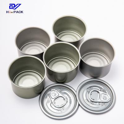 China Customizable Beef Can 60ml Volume 65*27mm Size 2-Piece Tin Cans For Food Sauce Meat Tuna Seafood Pet Food for sale
