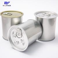 China Food Grade Sauce Tin Can For Pet Food Packaging With BPA Free And Easy Open Lid for sale