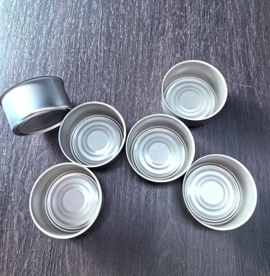 China Tuna Tin Can For Food Industry 200ml Volume 0.19mm Thickness D83x46mm ISO9001 Certified for sale