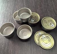China Tuna Tin Can For Food Industry 200ml Volume 0.19mm Thickness D83x46mm ISO9001 Certified for sale