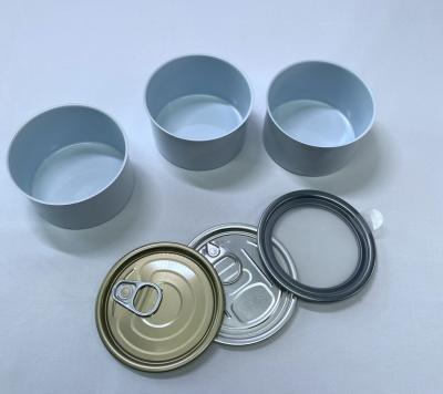 China Various Color Options 180ml Metal Tuna Can Packed With Tuna Beef  Or Meat D73x44mm for sale