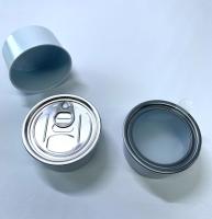China Various Color Options 180ml Metal Tuna Can Packed With Tuna Beef  Or Meat D73x44mm for sale