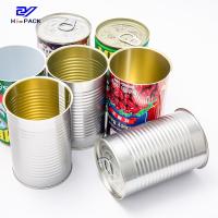 China Food Grade Tinplate Pet Food Can with 350ml Volume and Easy Open Lid OEM Custom for sale