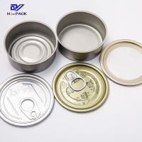 China 150ml Empty Metal Can Tuna Can Packed With Tuna , Beef , Meat Supplier for sale