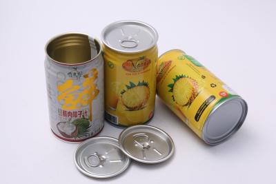 China Customizable Tin Can For Beverage Packaging With ISO9001 And SGS Certification In Different Sizes And Thicknesses for sale