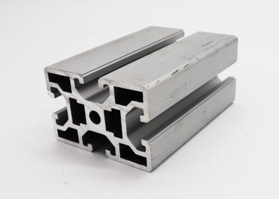 China 40x60 Industrial V Slot Aluminium Profile Wooden Grain Coating ISO9001 Approved for sale