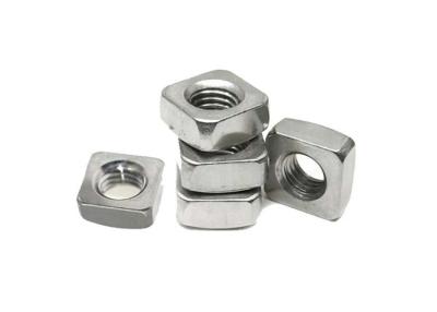 China M6 / M8 Screw And Nut , Hex Flange Nut LE-PJS Silver Anodizeding for sale