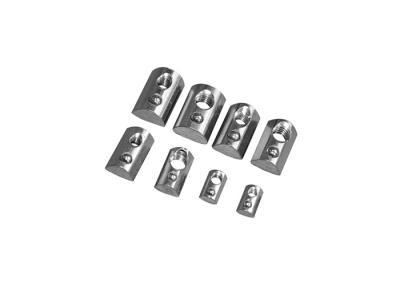 China Hot Carbon Steel Screw And Nut , Half Round Nut For T Slot 8 Din Standard for sale