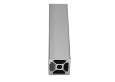 China 2 Slot Open Aluminium Frame Profile Sanding Blasting With Spring Fastener for sale