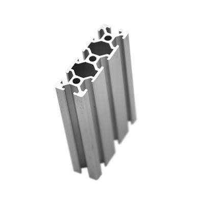 China 6063 silver Aluminum Alloy T slot Aluminum Extrusion Profiles for cnc/conveyors for sale