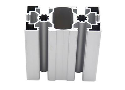 China Automotive / Vessel / Elevator Extruded Aluminum Profiles Silver Anodized for sale