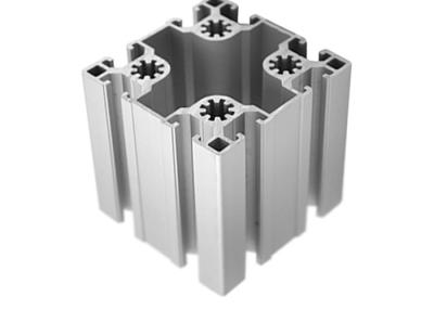 China Durable Aluminum Extruded Shapes , Extruded Aluminum Framing Good Looking for sale