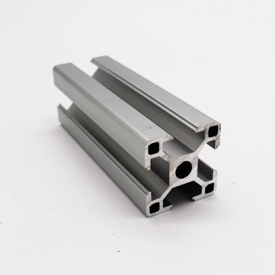 China Mill Finish T Slot Aluminum Extrusion Sanding T3-T8 Blasting Surface Treatment for sale