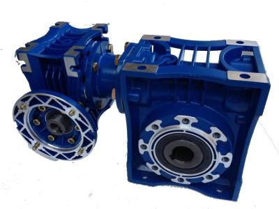 China Worm Gear Reducer 60dB Aluminum Alloy Speed Reducer 0.06-15kW IP54 for sale
