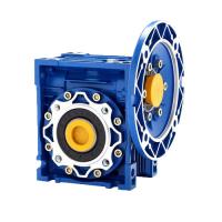 China NMRV Worm Gear Reducer 15kW Aluminum Alloy Housing Speed Ratio 5-10000 for sale